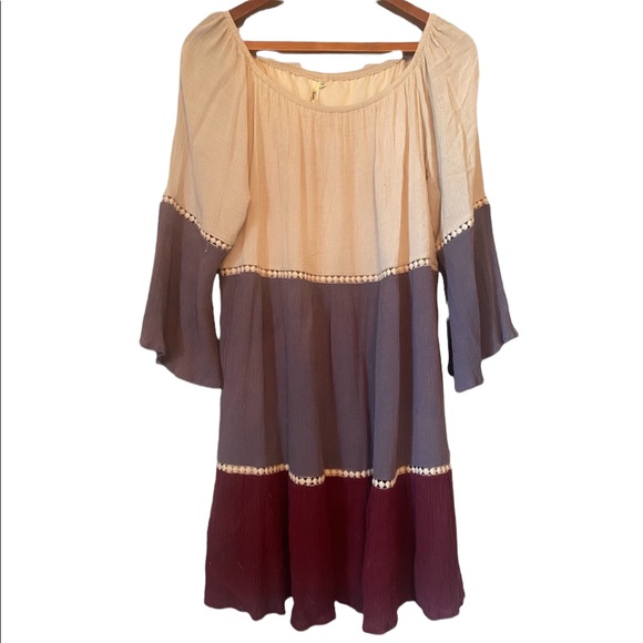 ANDREE BY UNIT | Dresses | Andree By Unit Off The Shoulder Fall Colored ...